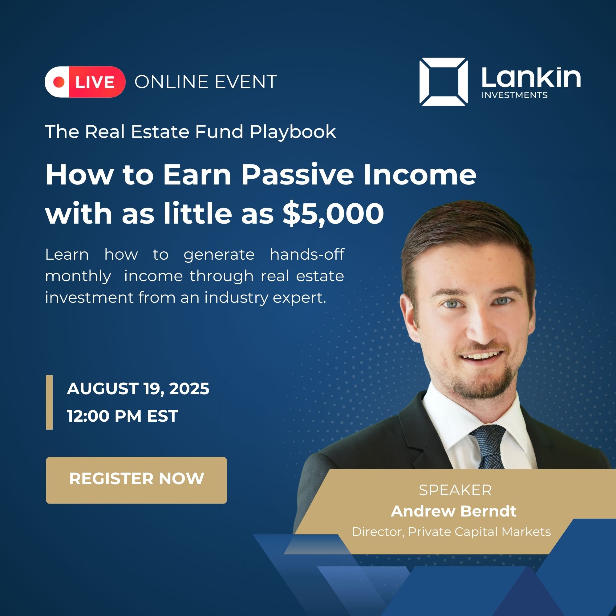 Live & On-Demand | Lankin Investments